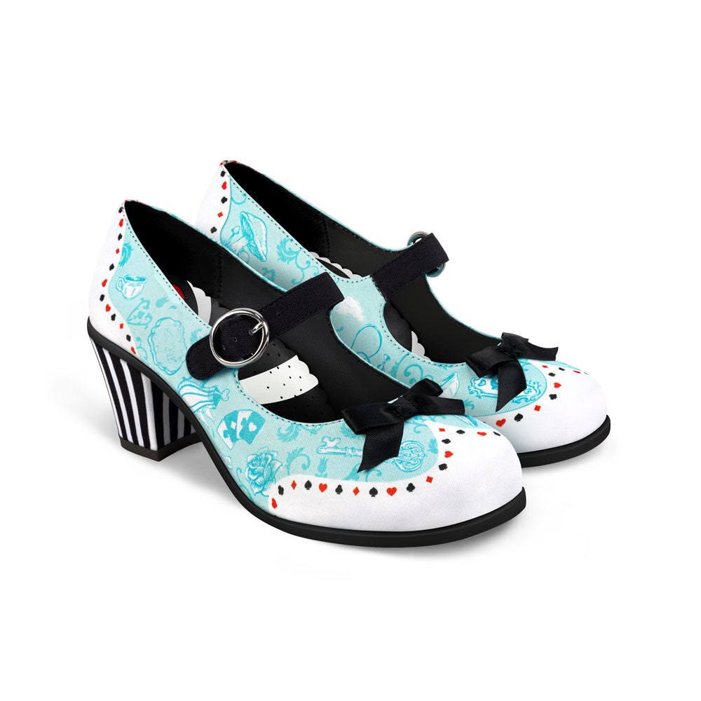 Chocolaticas® Mid Heels Alice Women's Mary Jane Pump – Hot Chocolate Design