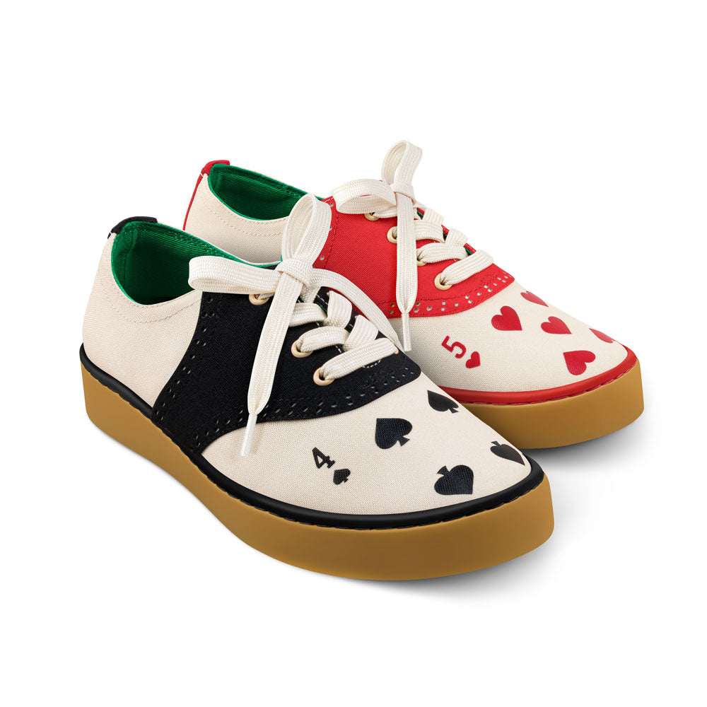 Hearts Women's Casual Sneakers – Hot Chocolate Design