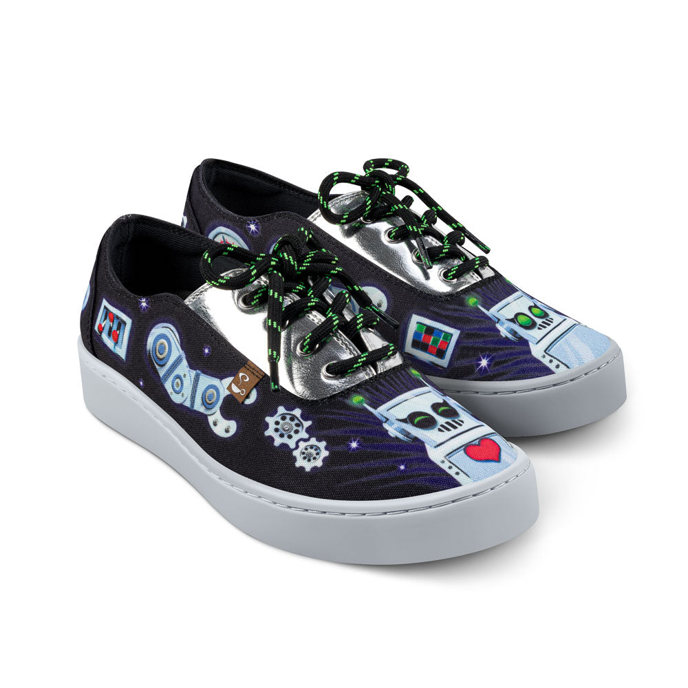 Robot Casual Sneaker – Hot Chocolate Design