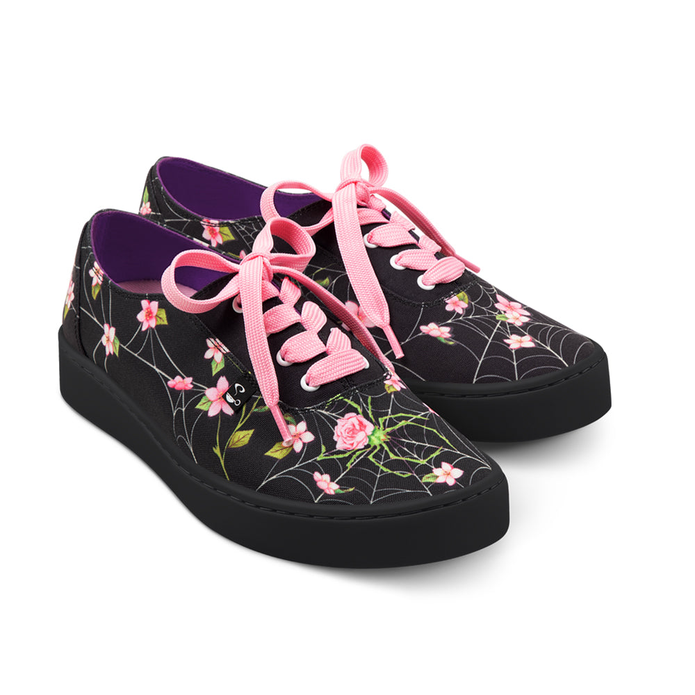 Spider Blossom Casual Sneaker – Hot Chocolate Design